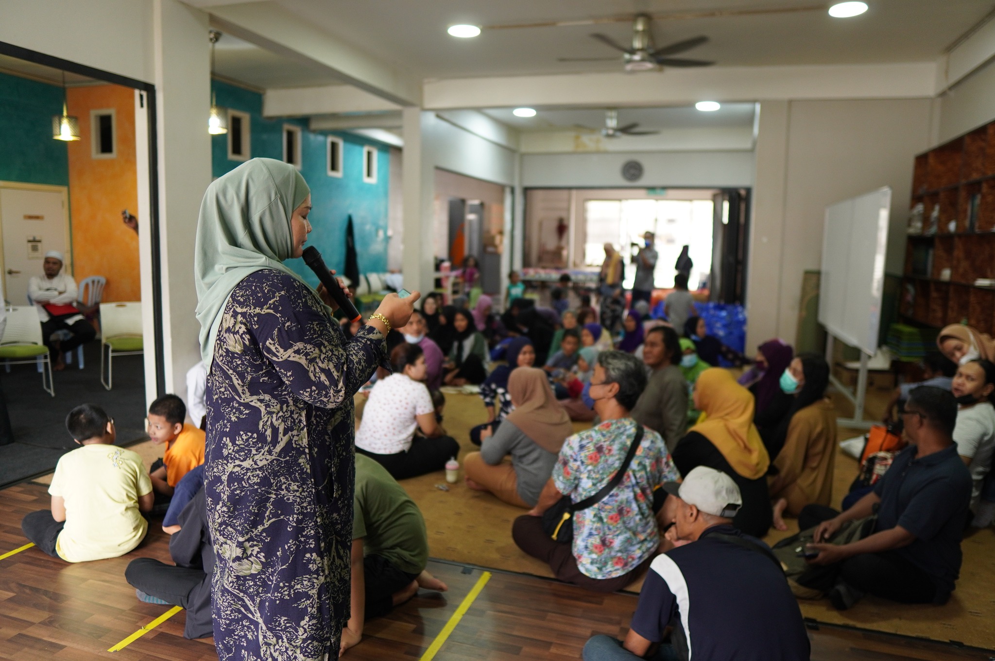 Sumbangan Ikhlas Ramadan di Kelas Komuniti Chow Kit